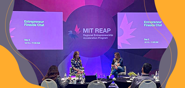Daniela Binatti discusses entrepreneurship at MIT REAP in Brazil